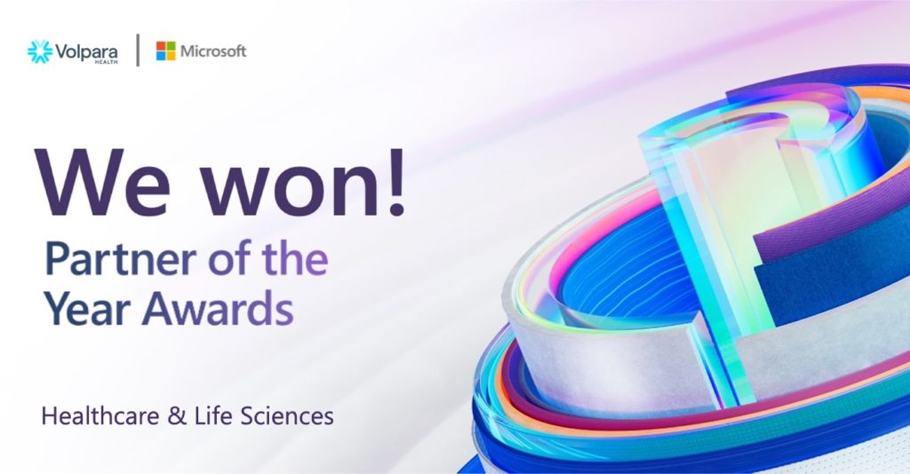 Volpara recognized as the winner of 2023 Microsoft Healthcare & Life Sciences Partner of the ...