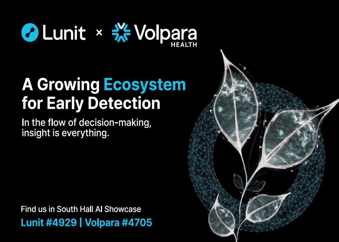 Volpara x Lunit | RSNA 2024 | Booth #4705 – Volpara Health